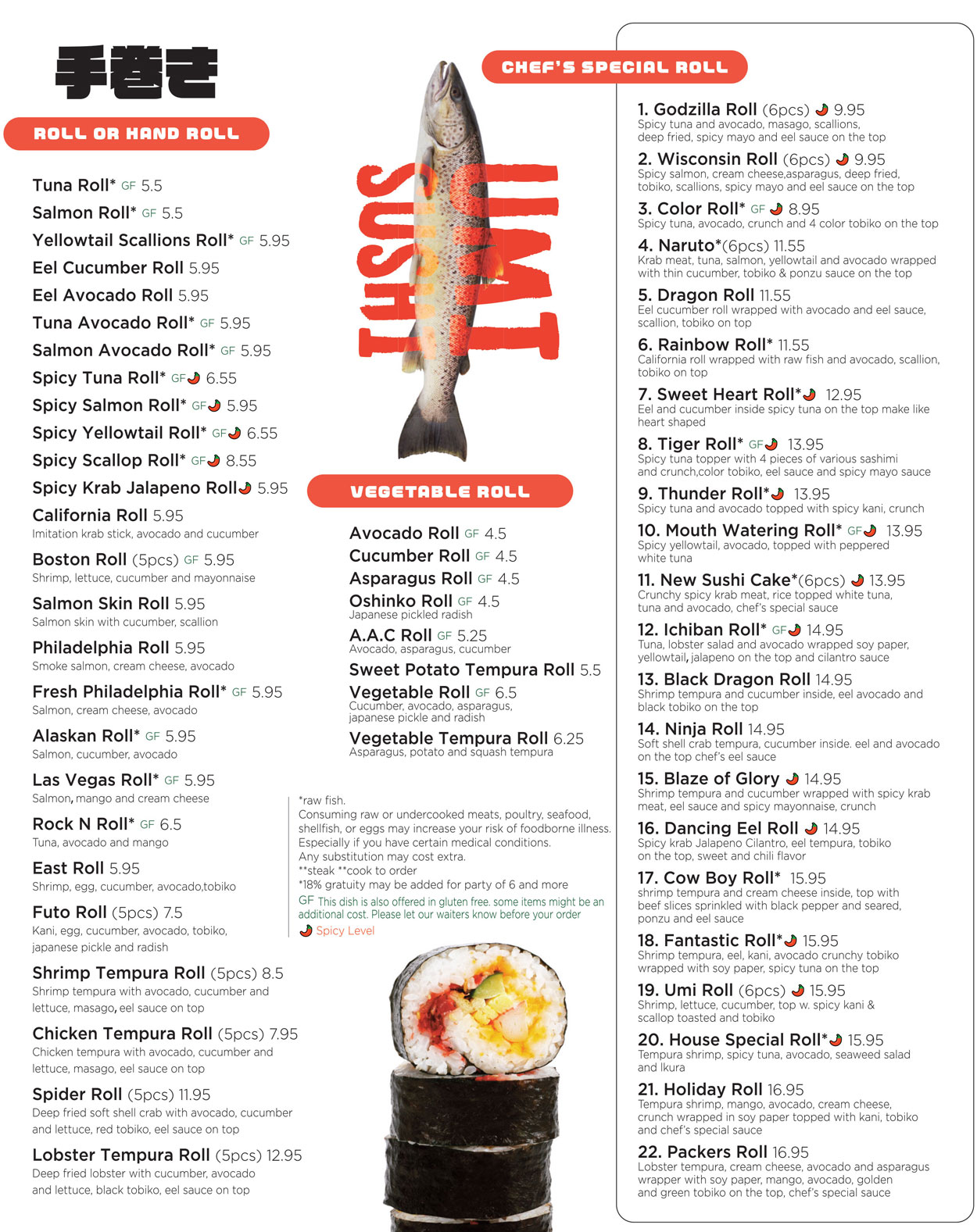 menu – Umi Sushi