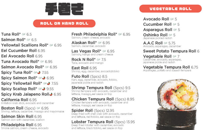 menu – Umi Sushi