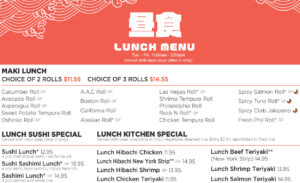 menu – Umi Sushi
